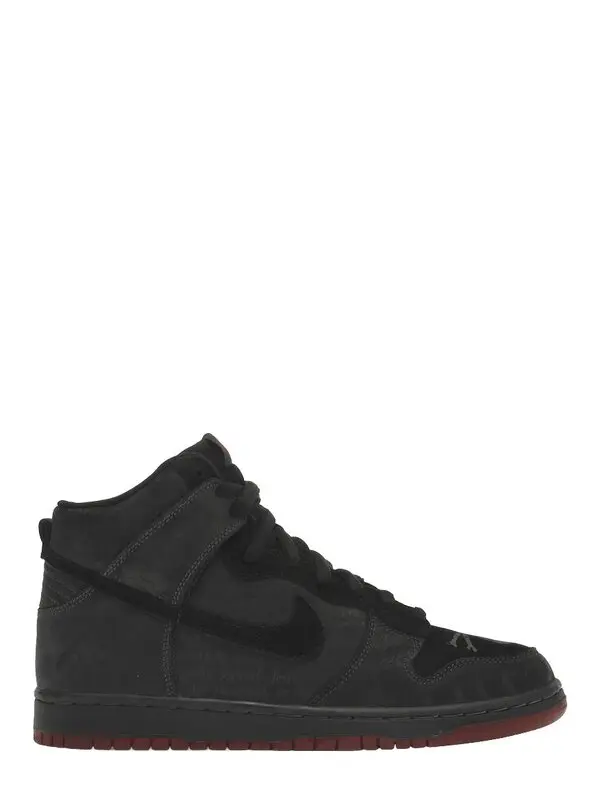 Nike Dunk High Sneakers - Dark Charcoal/black
