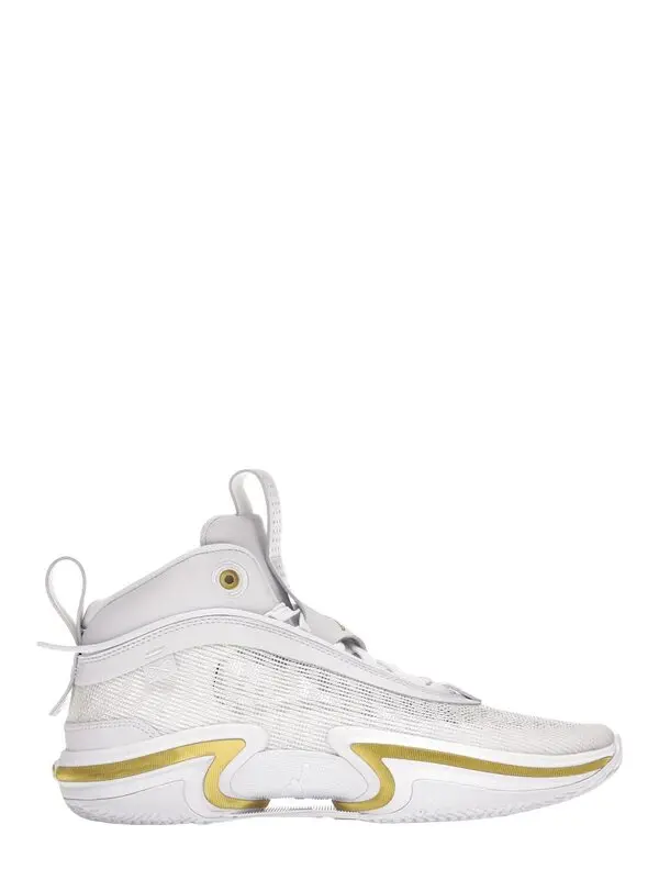 JORDAN 36 Se Glory Sneakers - White/metallic Gold/black
