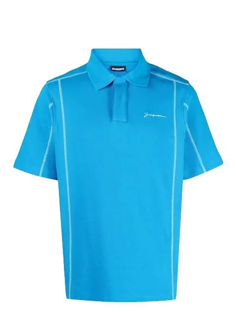 Jacquemus Le Polo Vanilla Shirt - Turquoise