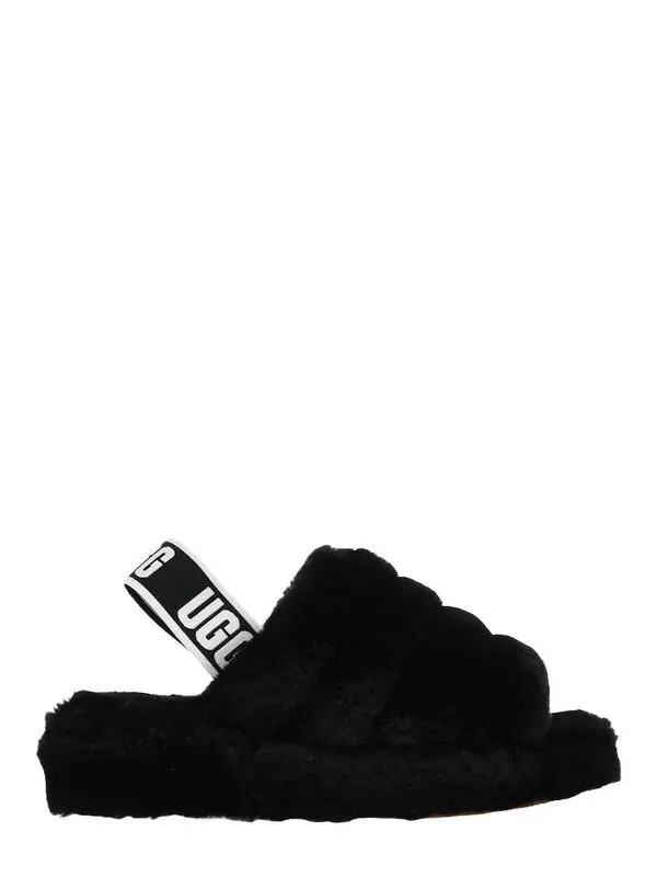 UGG Fluff Yeah Slide - Black