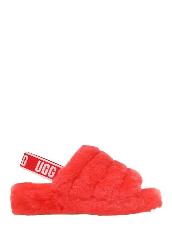 UGG Fluff Yeah Slide - Red