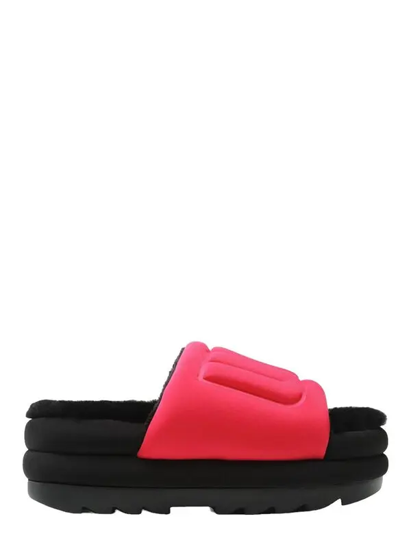 UGG Maxi Graphic Slide - Radish/black