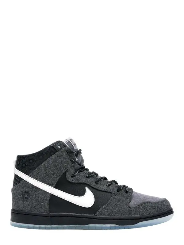 Nike Sb Dunk High Se Petoskey Premier Sneakers - Dark Charcoal/white/light Graphite