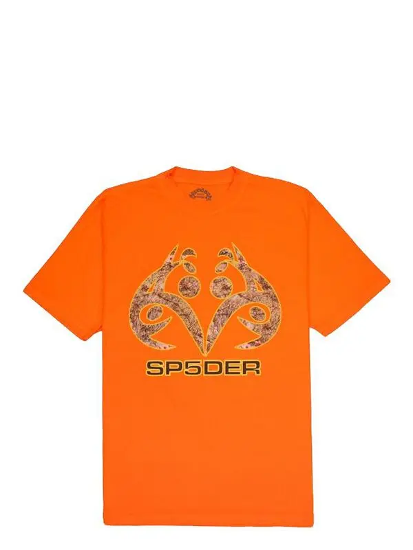 SP5DER Arach Tee Shirt - Orange