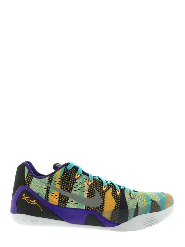 Nike Kobe Em Low Top Sneakers - Court Purple/reflective Silver/atomic Mango