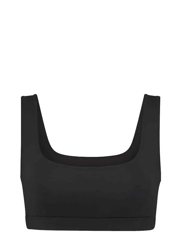 SKIMS Swim Tank Bikini Top - Onyx