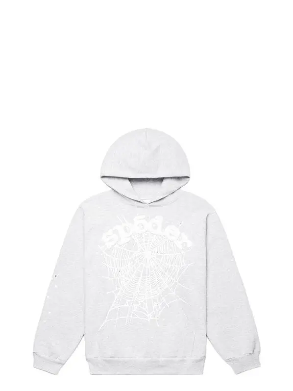 SP5DER Og Web Hoodie - Heather Grey