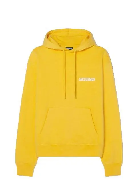 Jacquemus Le Sweatshirt Hooded Sweatshirt - Yellow