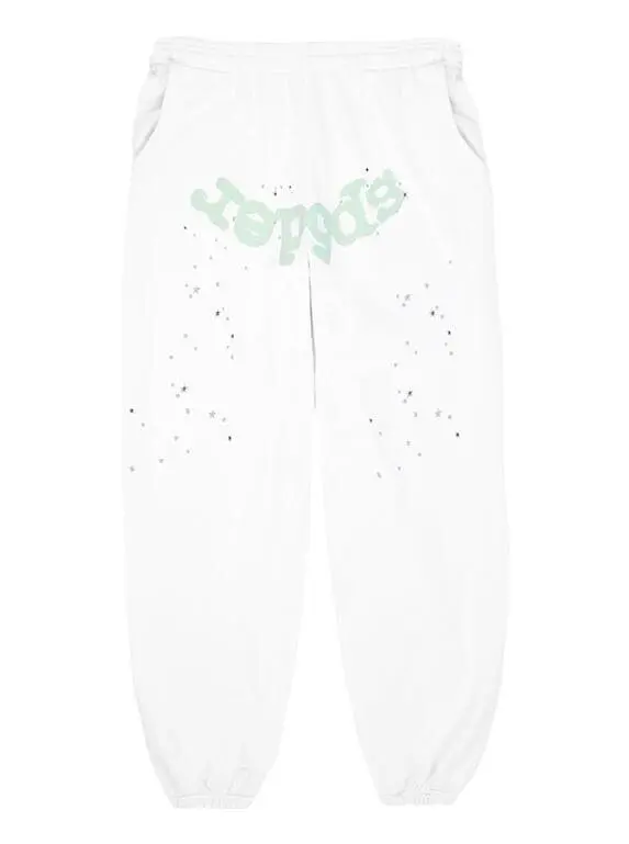 SP5DER Adult Sweatpants - Egg Shell