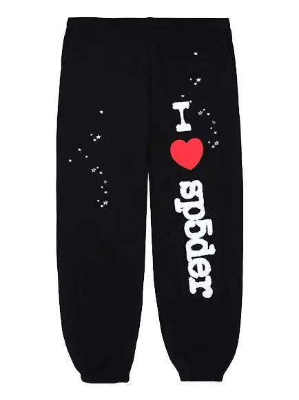 SP5DER Souvenir Sp5 Sweatpants - Black