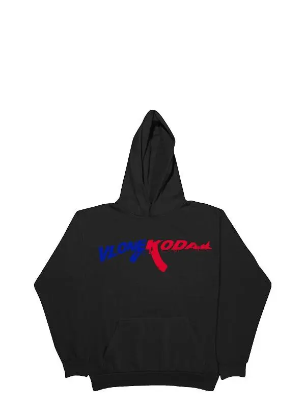 KODAK BLACK X Vlone 47 Hoodie - Black