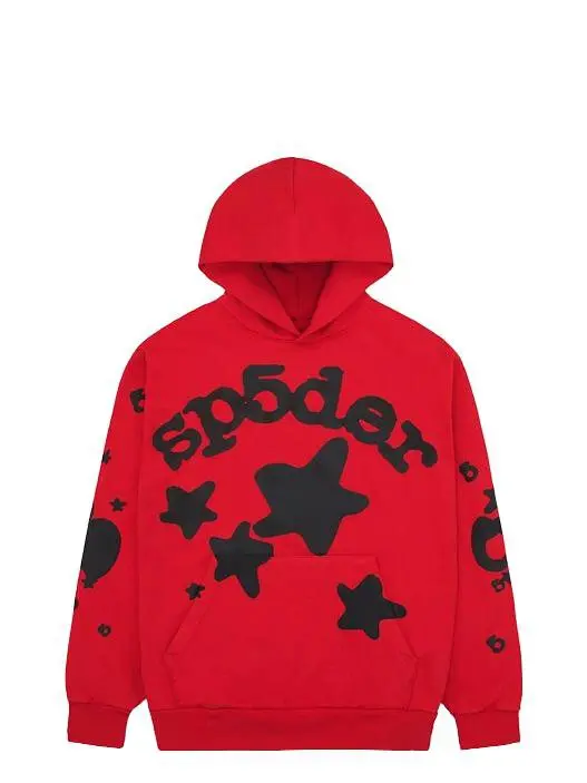 SP5DER Beluga Hoodie - Red