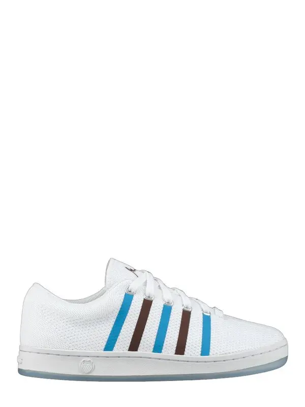 K-Swiss Classic 88 Knit Sneakers - White/blue/brown