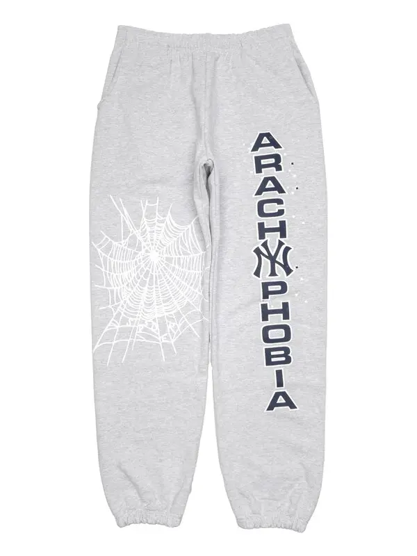 SP5DER Arach Ny Phobia Sweatpants - Ash Grey