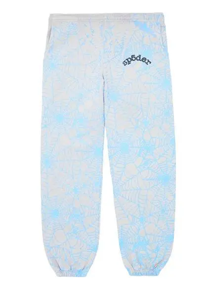 SP5DER Aop Web Sweatpants - Heather Grey