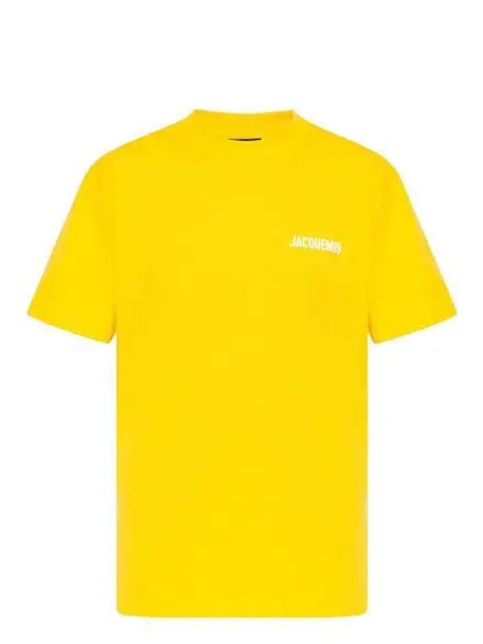 Jacquemus Le T-shirt Logo T-shirt - Yellow