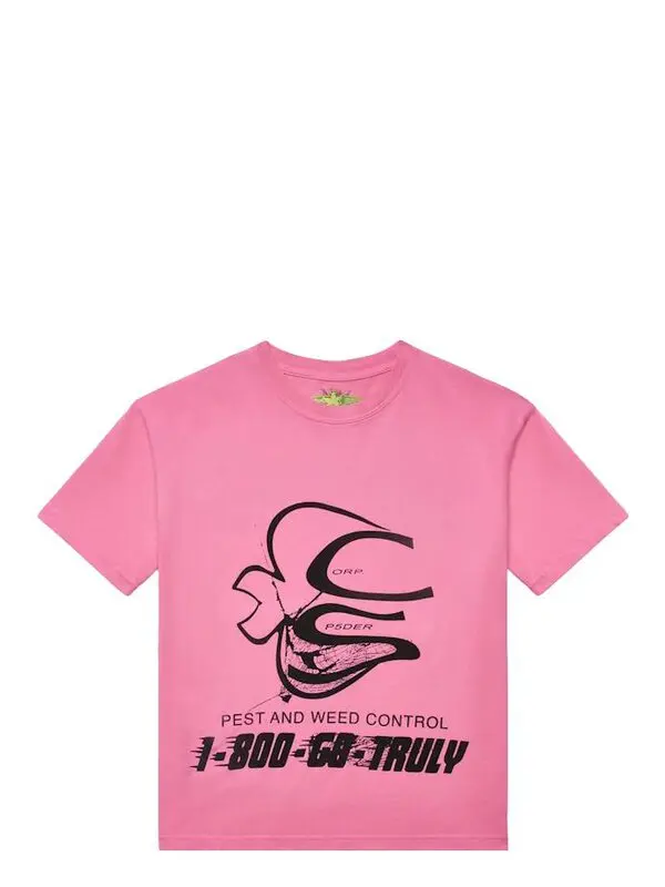 SP5DER Bite! Tee Shirt - Pink