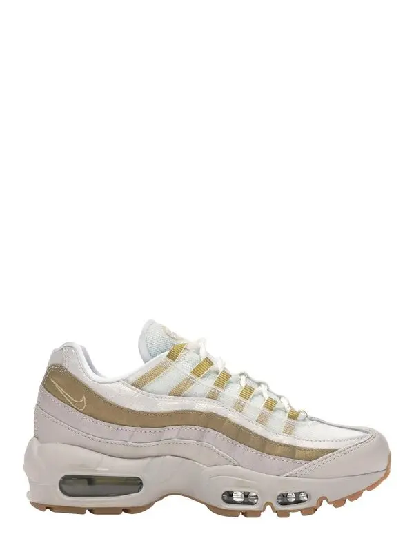 Nike Air Max 95 Metallic Gold Sneakers - Desert Sand/summit White/gum Light Brown