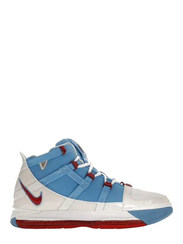 Nike Lebron 3 Houston Oilers Sneakers - University Blue/university Red/white