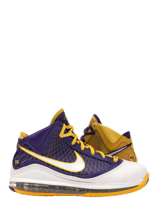 Nike Lebron Media Day Sneakers - Court Purple/white/amarillo