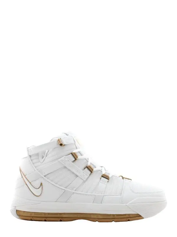 Nike Lebron 3 West Coast Sneakers - White/gold Dust