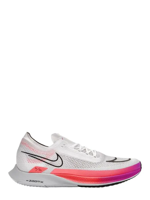 Nike Zoomx Streakfly Sneakers - White/flash Crimson/hyper Violet