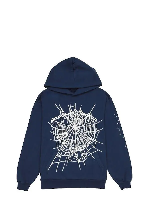 SP5DER Arach Ny Phobia Hoodie - Navy