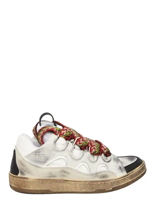 LANVIN Curb Vintage Sneakers - White
