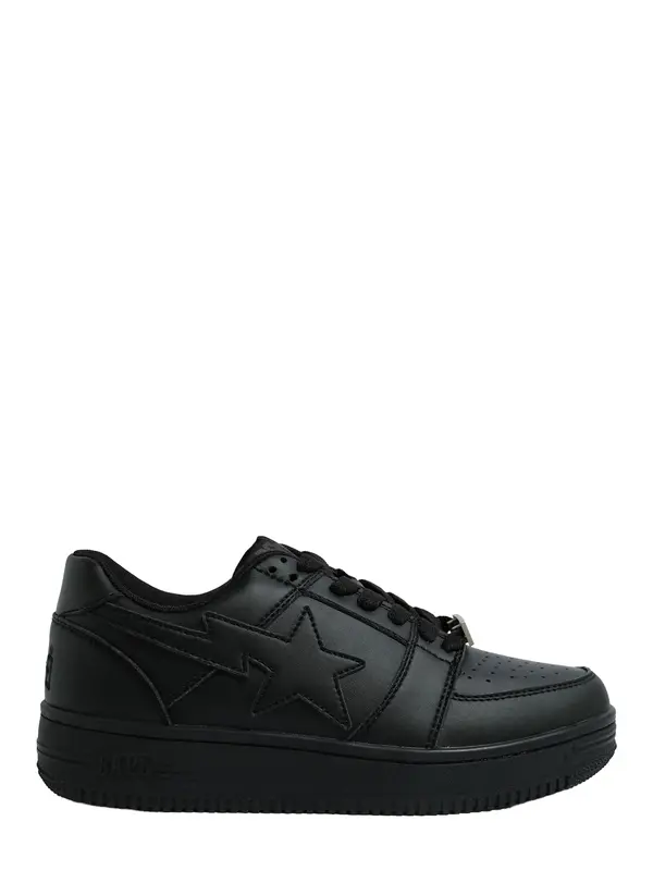 BAPE A Bathing Ape Sta Low Sneakers - Triple Black