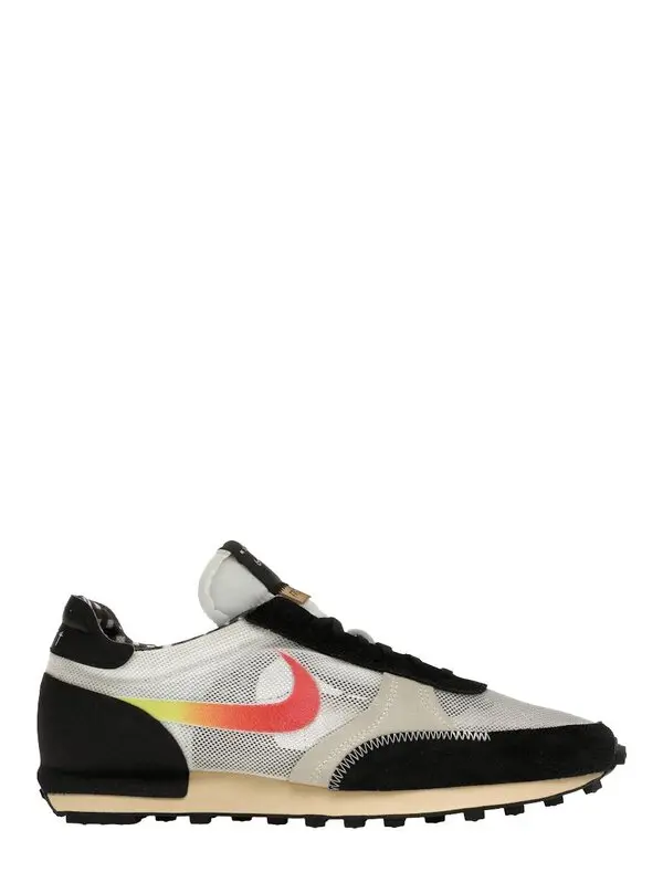 Nike Daybreak Type Fresh Sneakers - Black/bright Crimson/light Voltage Yellow