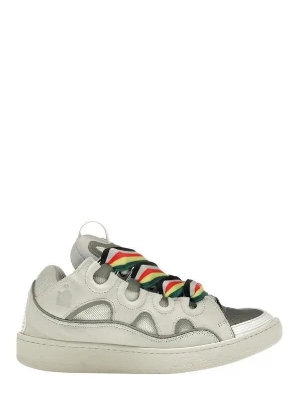 LANVIN Curb Low-top Sneakers - White/grey