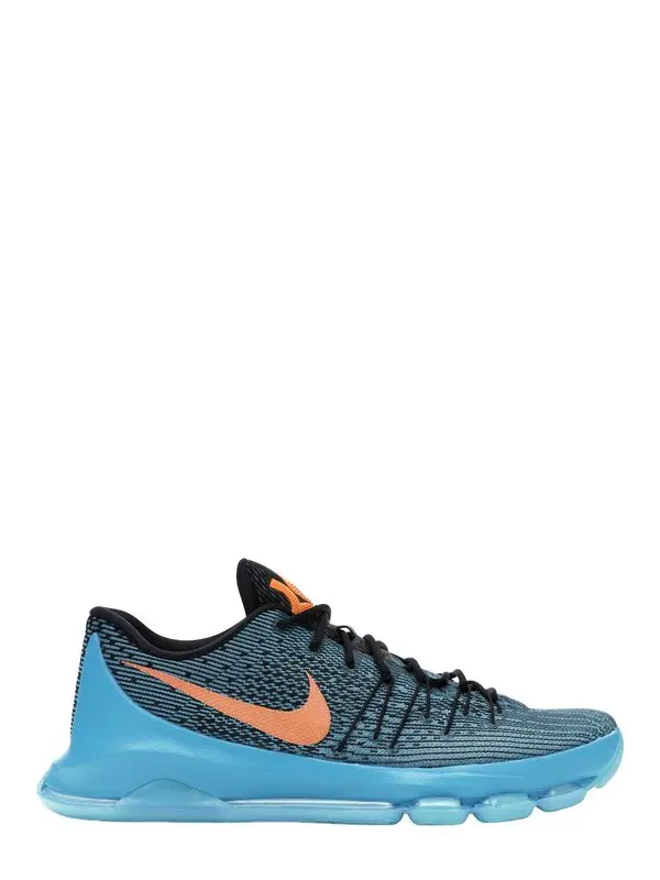 Nike Kd 8 Okc Sneakers - Blue Lagoon/bright Citrus/black