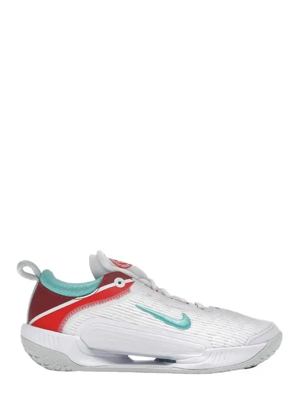 Nike Court Zoom Nxt Hc - White/light Silver/habanero Red