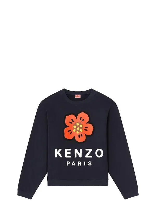 Kenzo X Nigo Boke Flower Crewneck Sweatshirt - Midnight Blue