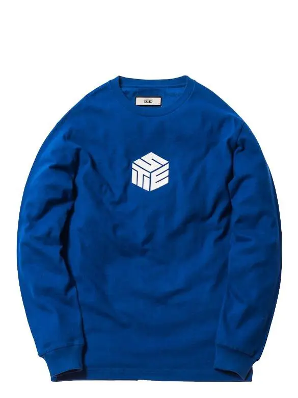 Kith 3d Set Long Sleeve Tee Shirt - Blue