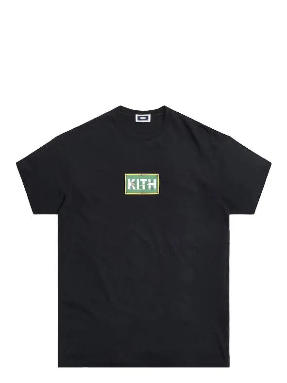 Kith Billiards Classic Logo Tee Shirt - Black
