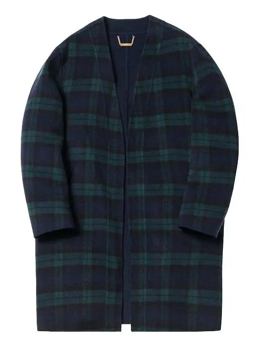 Kith Becker Wool Coat - Navy Blue