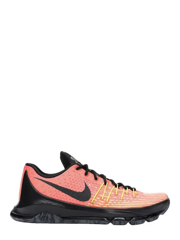 Nike Kd 8 Hunt's Hill Sunrise Sneakers - Total Orange/black/volt