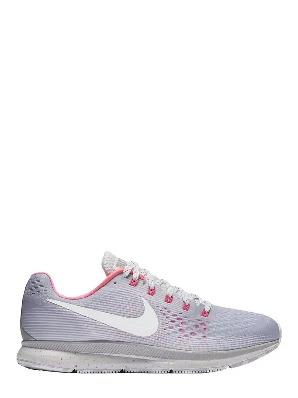 Nike Air Zoom Pegasus 34 Be True Sneakers - Pure Platinum/white/pink Blast