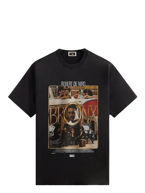 Kith X A Bronx Tale German Poster Vintage Tee Shirt - Black