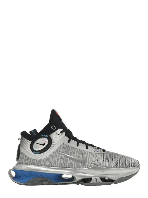 Nike Zoom Gt Jump 2 Sneakers - Metallic Silver/light Photo Blue