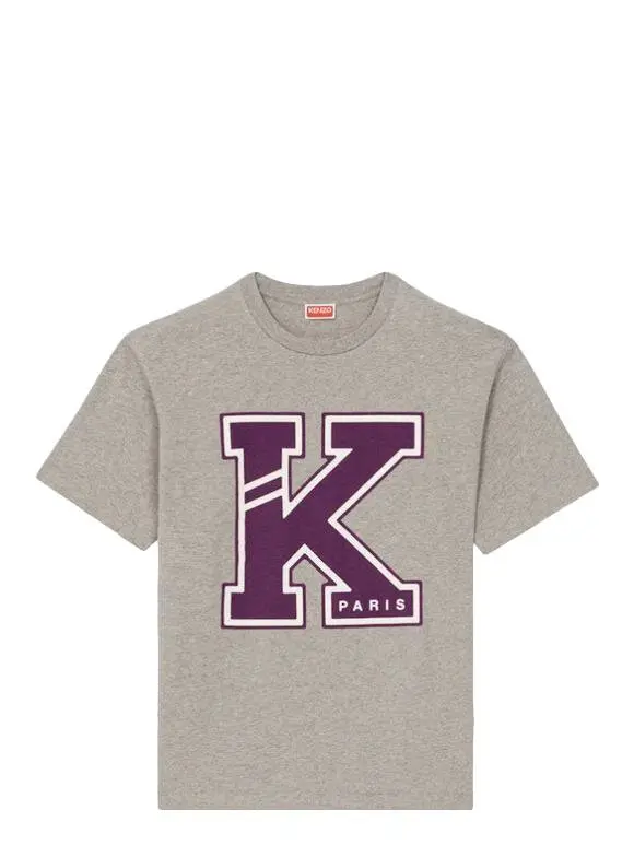Kenzo Varsity T-shirt - Pearl Grey