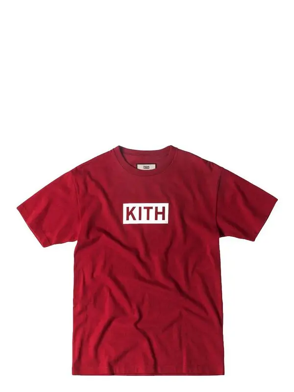 Kith Classic Logo Tee Shirt - Red
