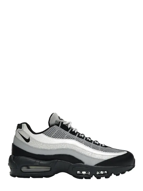 Nike Max 95 Lx Reflective Safari Sneakers - Light Smoke Grey/black/photon Dust