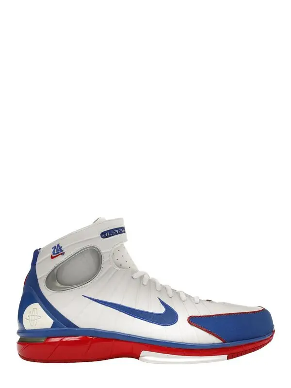 Nike Air Zoom Huarache 2k4 Nba All-star Sneakers - White/varsity Royal/varsity Red