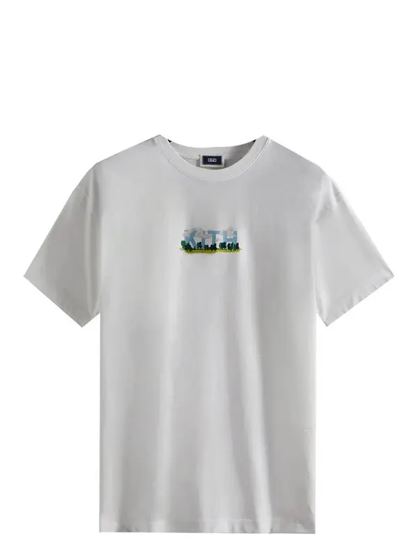 Kith Cloud Logo Tee Shirt - White