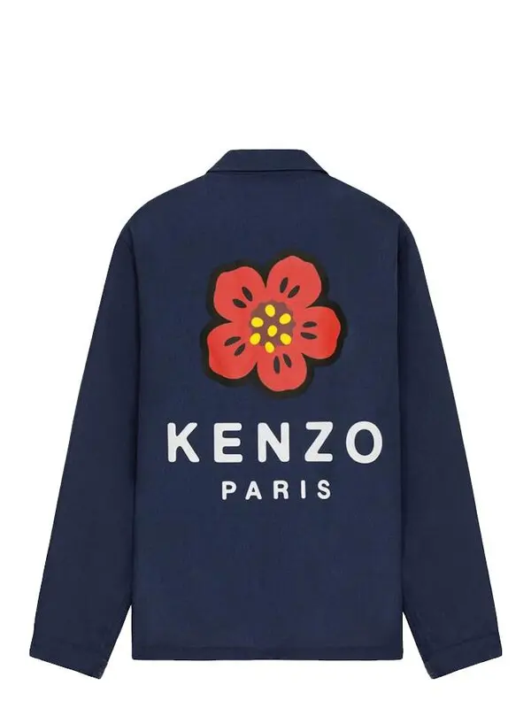 Kenzo X Nigo Boke Flower Coach Jacket - Navy Blue
