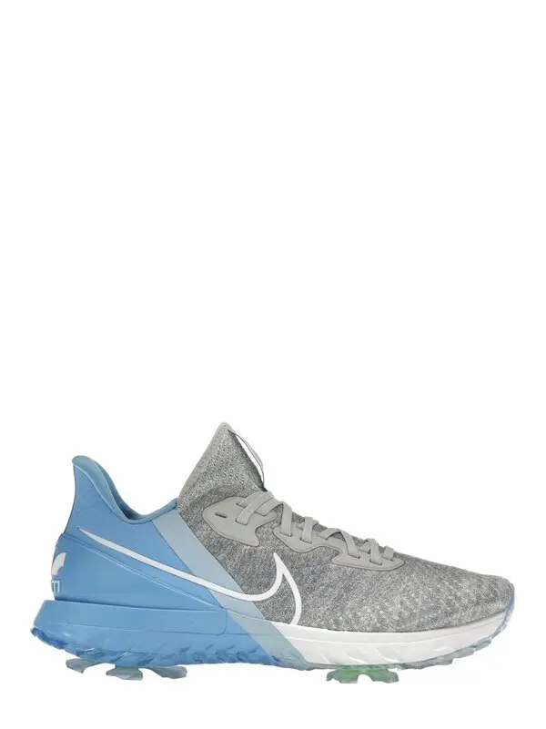 Nike Air Zoom Infinity Tour Golf Shoe - Grey Fog/white/university Blue