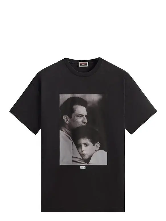 Kith X A Bronx Tale Father And Son Vintage Tee Shirt - Black