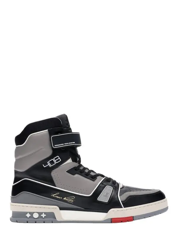 LOUIS VUITTON Trainer Sneaker Boot High-top - Black/grey